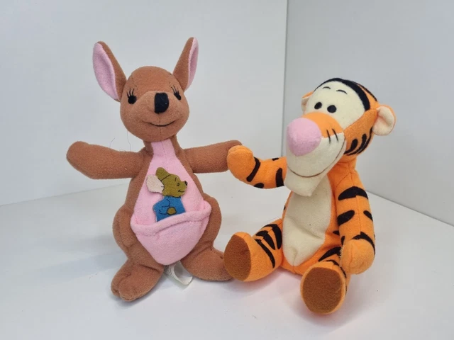1997 WALT DISNEY Kanga, Roo & Tigger - Winnie Pooh Plush Stuffed ...
