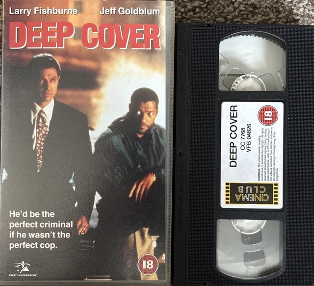 DEEP COVER VHS RARE Cult Thriller Jeff Goldblum (untested) £2.75 ...