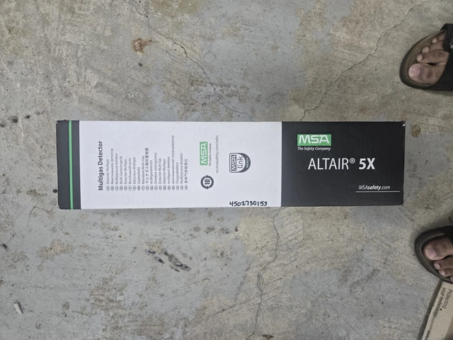 MSA ALTAIR 5X Bluetooth Multi-Gas Monitor /Detector With Charger (UL ...