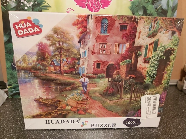 HUADADA JIGSAW PUZZLE Little Boy’s Dream House 1000 pieces NEW SEALED £ ...