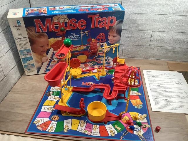 VINTAGE MOUSE TRAP By Mb Games 1993 100% Complete Good Condition £19.95 ...