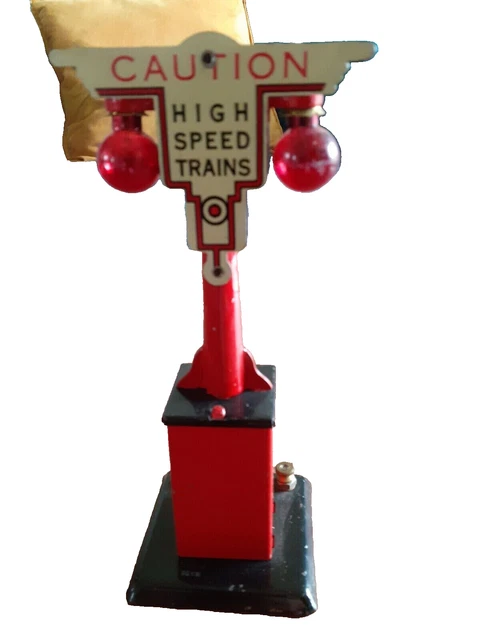 SIGNAL TRAIN HIGH SPEED TRAINS MARX échelle 0 / gauge 0 EUR 34,00 ...