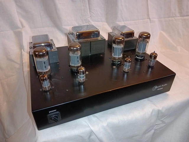 WORLD AUDIO DESIGN K5881 Valve Amplifier with Spare Power Valve Set £ ...