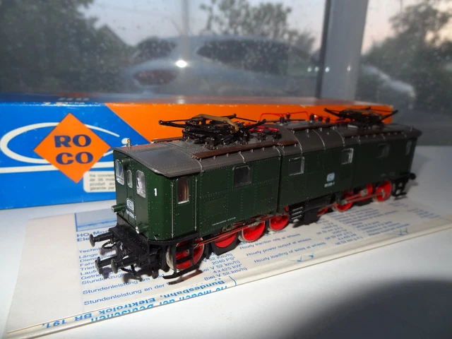 ROCO HO LOCO ELECTRIQUE ARTICULEE DB TYPE BR 191 REF 4028 EN BOITE EUR ...