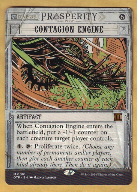 CONTAGION ENGINE - Breaking News (Outlaws of Thunder Junction, Mythic ...