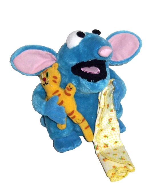 VINTAGE DISNEY BEAR In The Big Blue House Tutter Mouse Blanket Kitty ...
