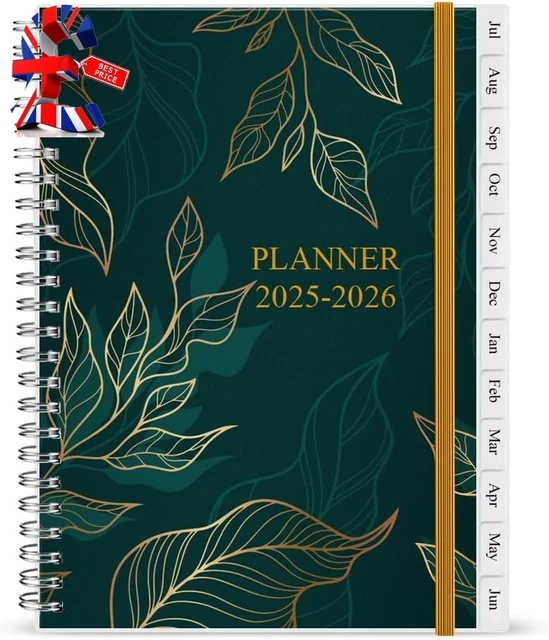 2025-2026 DIARY, JULY 2025 - June 2026, A5 Weekly Planner with 12 ...