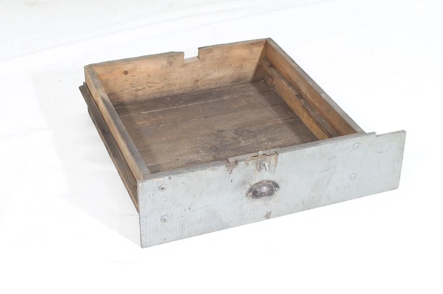 1 X OLD Wooden Drawers Slide Wooden Drawer Old Vintage $54.26 - PicClick AU