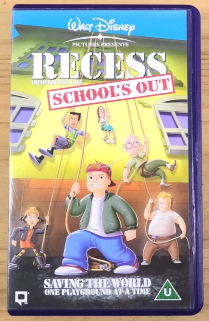 RECESS: SCHOOL'S OUT (RARE UK DISNEY VHS!) £16.12 - PicClick UK