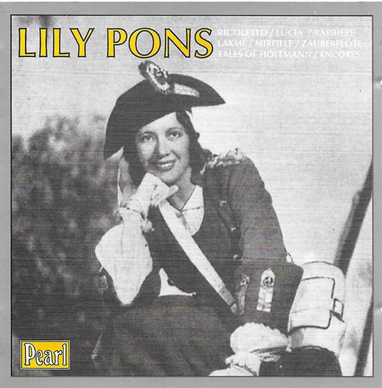LILY PONS LILY Pons - CD EUR 7,99 - PicClick FR