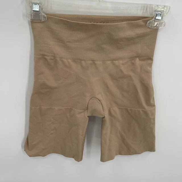 ASSETS BY SPANX Shapewear Shorts Womens Shaping High Waist Beige XL ...