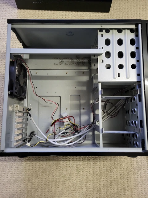 RETRO VINTAGE ANTEC Sonata Black ATX Mid Tower PC Gaming Case NO PSU NO ...