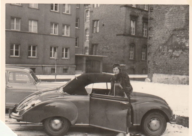 VINTAGE FOTO DKW Sonderklasse F91 Cabrio Auto Oldtimer EUR 4,99 ...