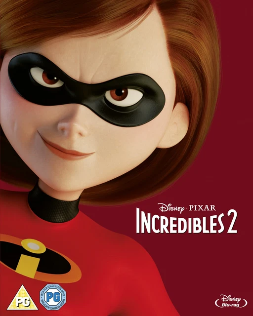 INCREDIBLES 2 (BLU-RAY) Craig T. Nelson Holly Hunter Sarah Vowell Huck ...