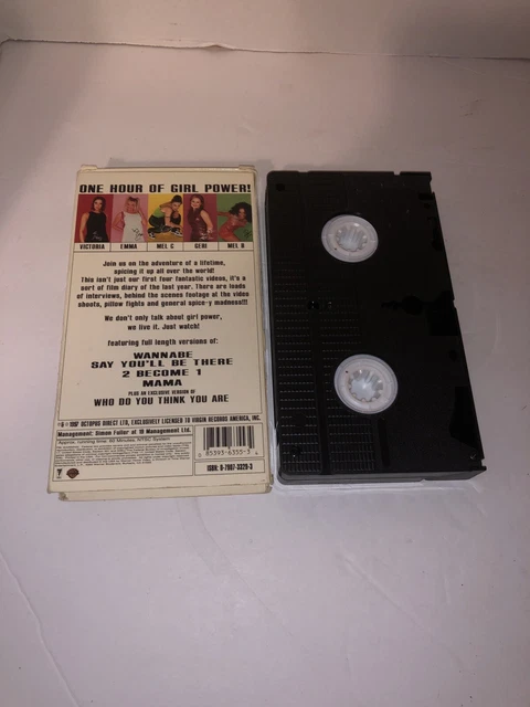 SPICE GIRLS, THE: One Hour of Girl Power (VHS, 1997) Video Cassette ...