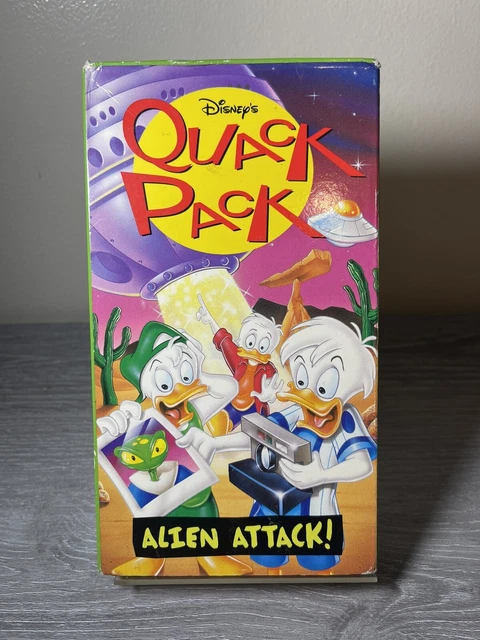 VHS DISNEY QUACK Pack: Alien Attack (VHS, 1997) EUR 14,05 - PicClick IT
