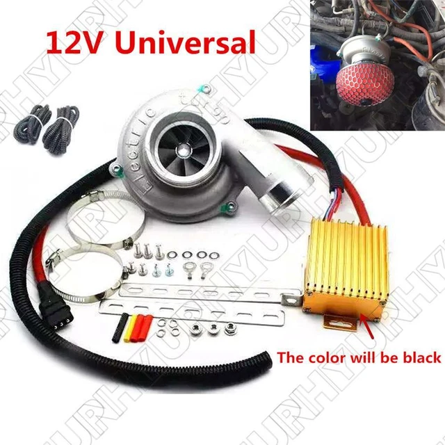 CAR SUV ELECTRIC Turbo Supercharger Air Filter Intake TurboCharger Kit ...