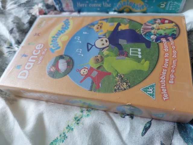 TELETUBBIES VHS TAPES BBC cbeebies. Dance with the teletubbies x2 1990s ...