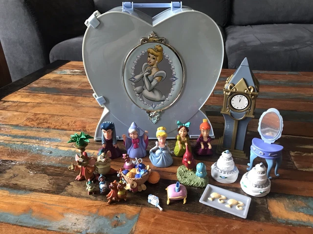 CINDERELLA HEART PLAY Set With Bundle Of Figures Furniture Toy Disney ...