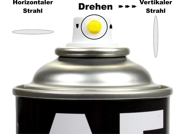 POUR RAL-EFFECT 760-M Pulvérisateur Boîte Peinture Voiture Aérosol ...