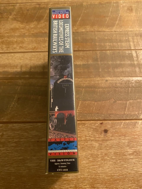 EXPRESS STEAM LOCOMOTIVES Of British Railways VHS Video WH Smith ...