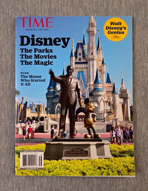TIME SPECIAL EDITION Magazine Disney The Parks The Movies The Magic ...
