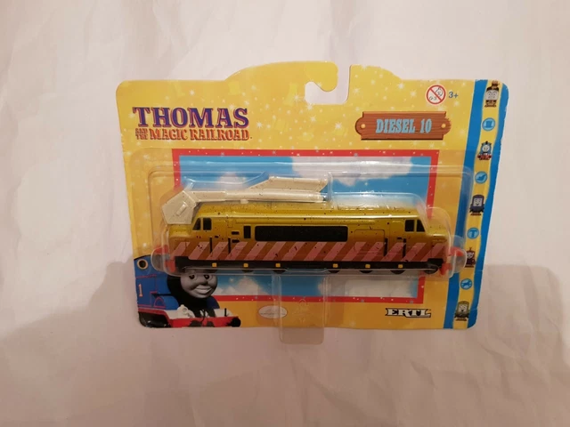 THOMAS THE TANK & Friends ERTL DIESEL 10 TRAIN DIECAST NEW 2000 MAGIC ...