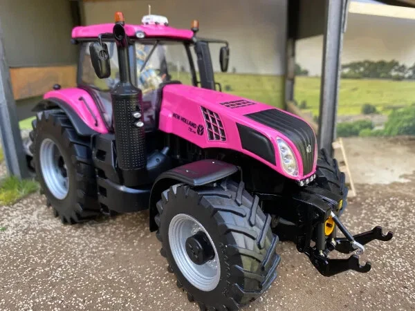 MARGE MODELS NEW Holland T8 Pink themed Tractor Conversion 1:32 scale ...