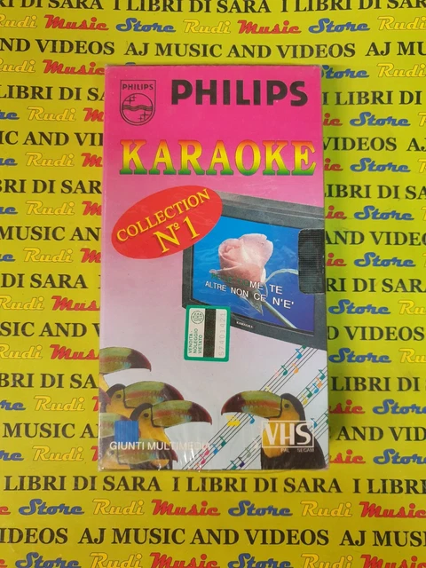 VHS FILM KARAOKE COLLECTION 1 philips giunti multimedia sigillata (F29 ...