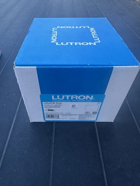 LUTRON GRAFIK EYE GRX3000/4000/QS Phase-Adaptive Power Module PHPM-PA ...