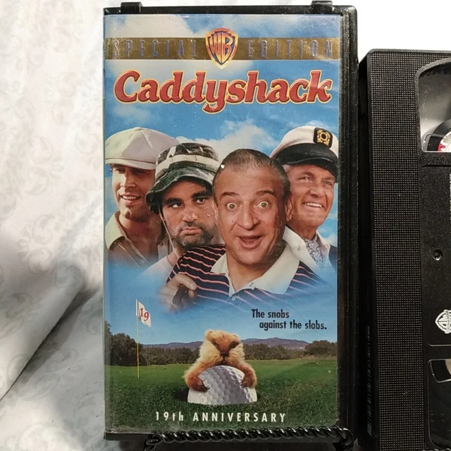 CADDYSHACK VHS 1981, 1999 Small Clamshell Chevy Chase £4.45 - PicClick UK