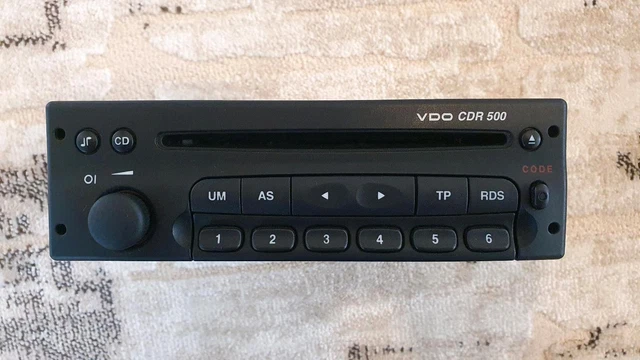ORIGINAL OPEL CD Autoradio CDR 500 EUR 69,00 - PicClick DE