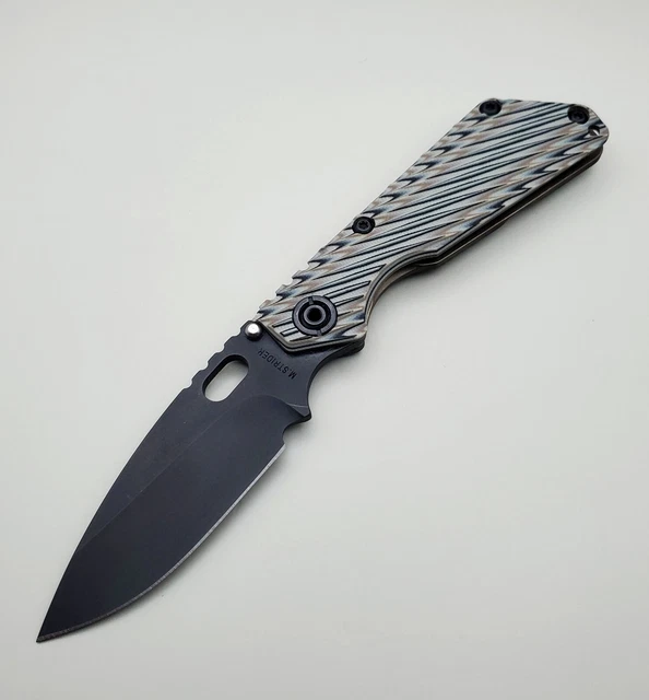 MICK STRIDER KNIVES SNG / PD#1 Blade/ Rifling Pattern G10 Scale and ...