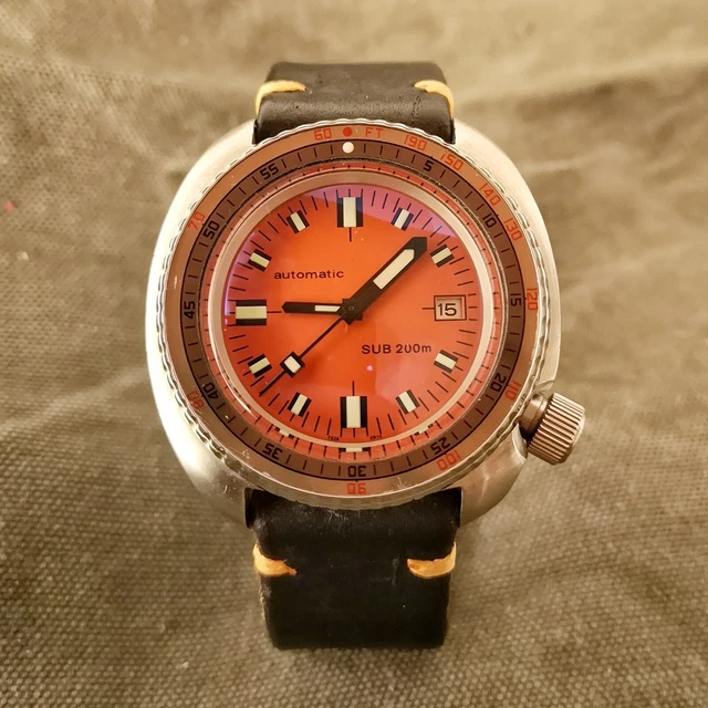 MONTRE AUTOMATIQUE SEIKO SOXA (DOXA mod) EUR 34,20 - PicClick FR