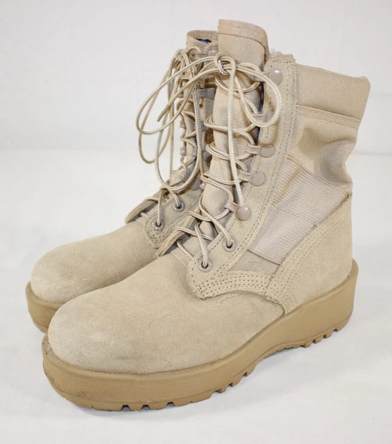 ALTAMA USGI MILITARY Army Hot Weather Desert Combat Boots Suede Beige ...