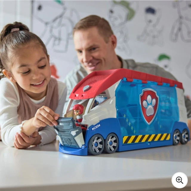 PAW PATROL LAUNCH & Rescue Patroller Set - Racing Car Toys Playset ...