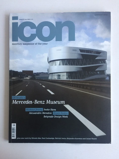 ICON MAGAZINE - Architecture Design Mercedes Benz Museum Ineke Hans ...