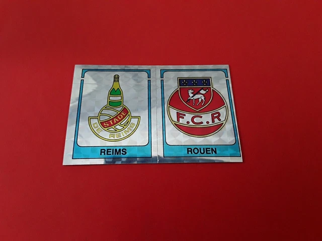 PANINI FOOTBALL 86 ECUSSON BADGE REIMS / ROUEN #403 EUR 3,00 - PicClick IT