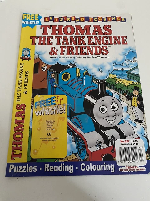 VINTAGE THOMAS THE Tank Engine & Friends Magazine 14th Oct 1998 Issue ...