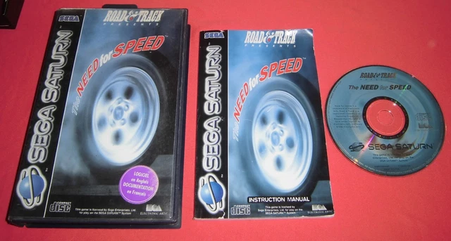 SATURN THE NEED for Speed [PAL] Avec Boîte et Notice Sega Console JRF ...