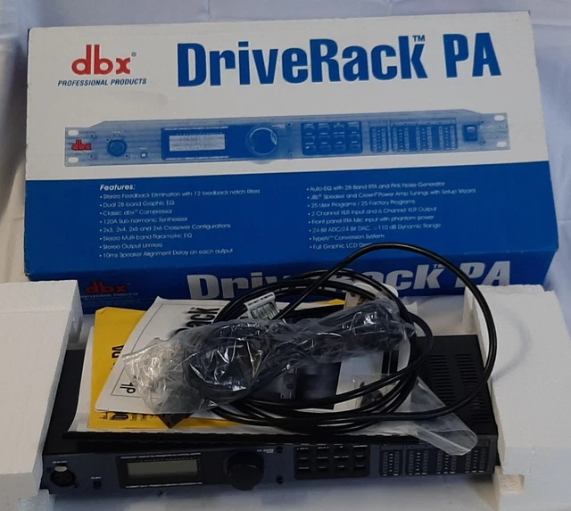DBX DRIVERACK PA Complete Equalization & Loudspeaker Control System £138.07 - PicClick UK