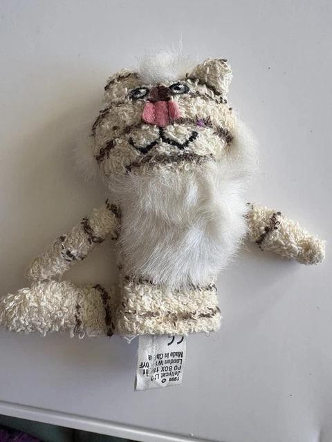JELLYCAT SCAT CAT Finger Puppet Rare Vintage £16.32 - PicClick UK