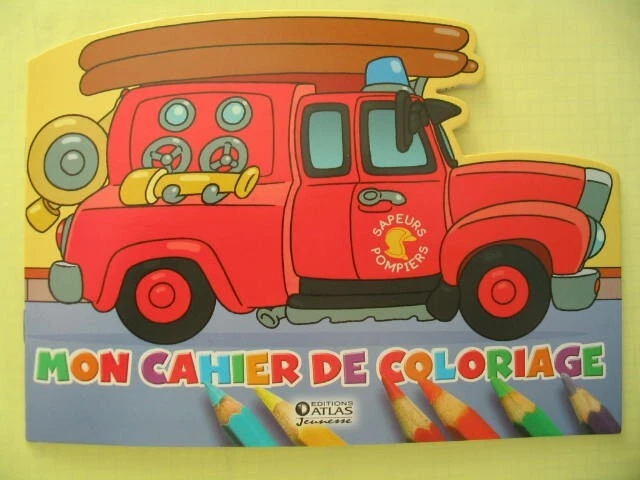 MON CAHIER DE Coloriage - Sapeurs Pompiers -Neuf EUR 4,90 - PicClick FR