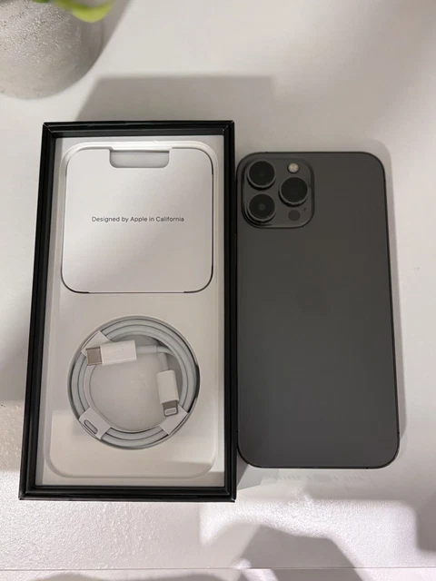 APPLE IPHONE 13 Pro Max - 128GB - Graphite (Unlocked) (CA) $928.84 - PicClick CA