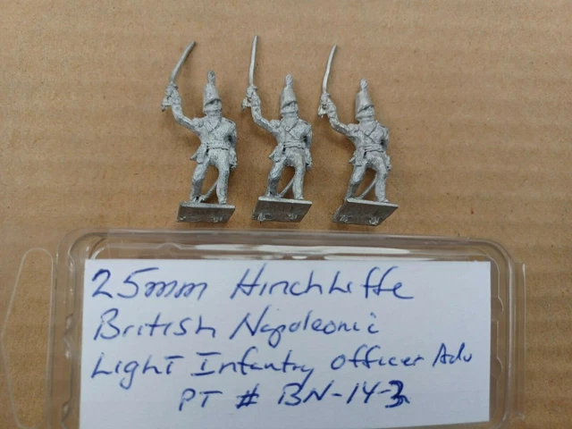25MM HINCHLIFFE MODELS British Napoleonic Line Infantry Officer EUR 8 ... 25MM HINCHLIFFE MODELS British Napoleonic Line Infantry Officer EUR 8 ...