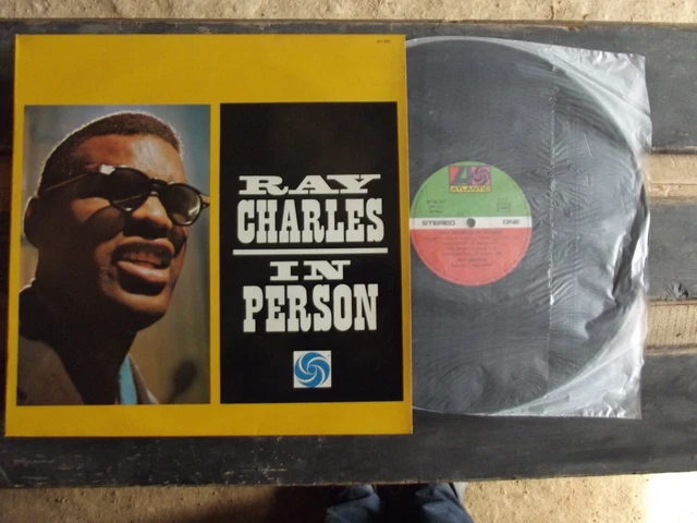 RARE / RAY CHARLES vinyle 33t IN PERSON ATLANTIC 40393 U / 1972 STEREO ...