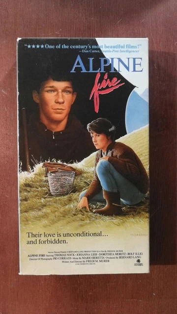 ALPINE FIRE (VHS) Thomas Nock, Johanna Lier EUR 16,38 - PicClick FR