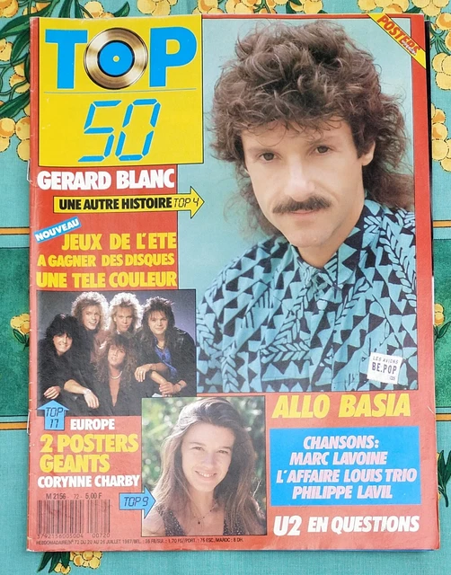 MAGAZINE TOP 50 72 L'affaire Louis Trio Basia Poster Europe + Corynne ...