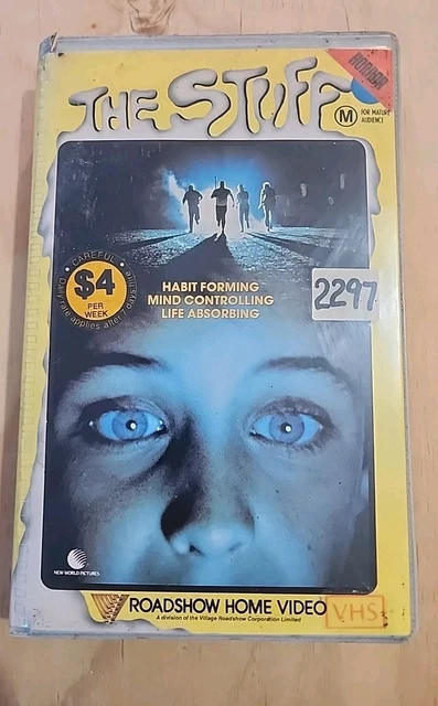 THE STUFF MOVIE VHS Video Tape Rare Horror $160.00 - PicClick AU
