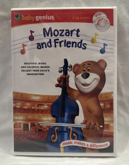 BABY GENIUS MOZART and Friends MUSIC DVD-Sealed £7.25 - PicClick UK
